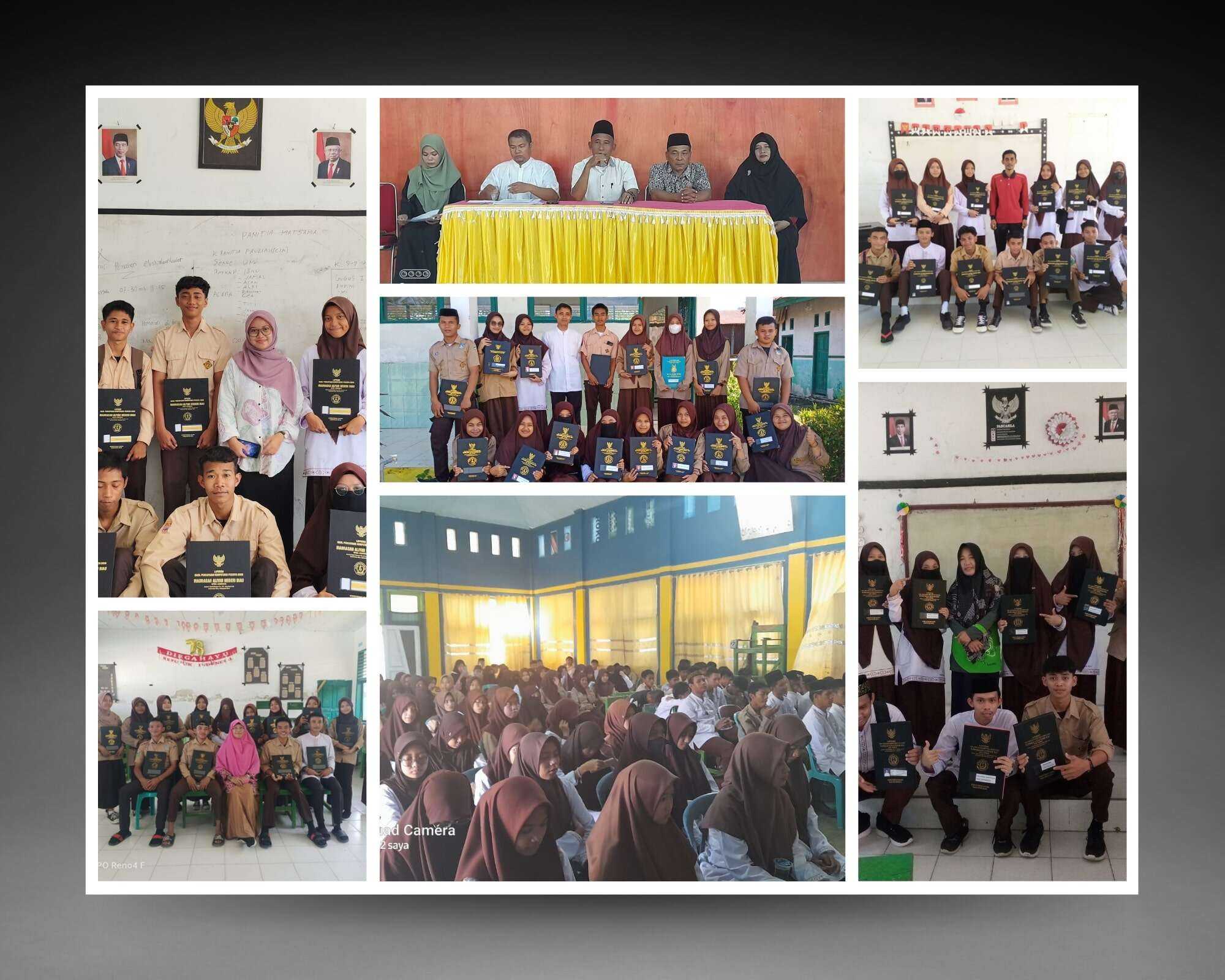 Penerimaan Rapor Semester Genap di MAN Buol: Prestasi Kelas XI Agama C ...