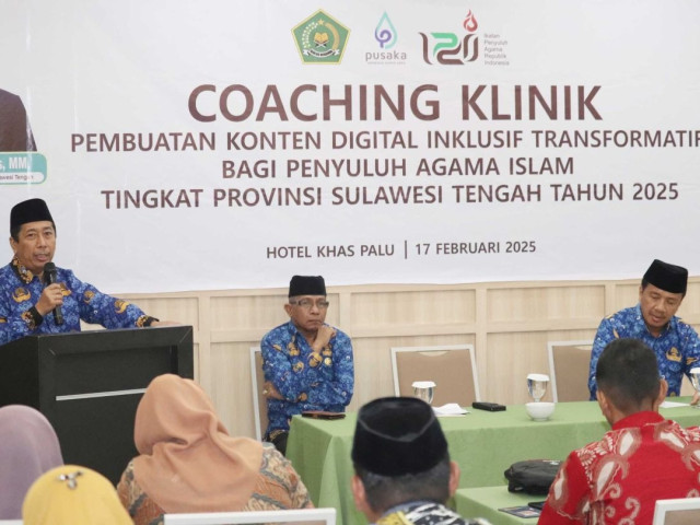 Gelar Coaching Klinik Pembuatan Konten Digital, Penyuluh diminta ...