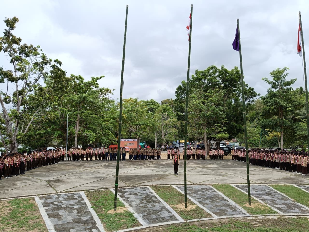 Kemah Madrasah K2M Tolitoli 2025 Resmi Dibuka di Sabang Galang